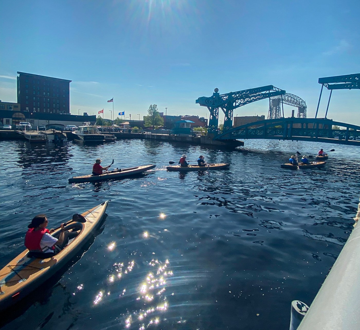 Duluth Harbor Kayak Tour | Zenith Adventure
